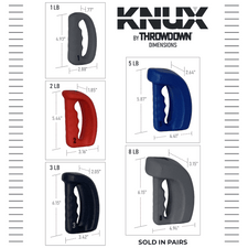 KNUX Hand Weights│Best Shadow Boxing Weights│Dumbbell Alternative ...