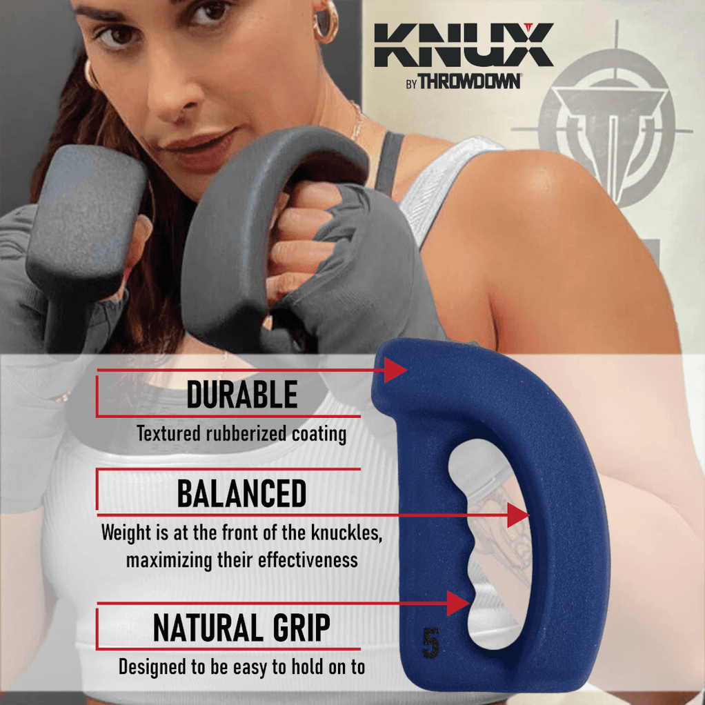 KNUX Hand Weights│Best Shadow Boxing Weights│Dumbbell Alternative ...